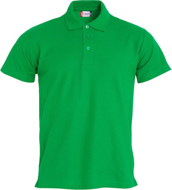 Clique Basic Polo 028230 - Appel-groen - XXL | bol