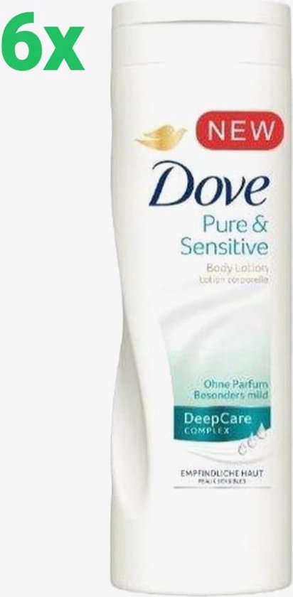 Dove Bodylotion Pure & Sensitive - Zonder parfum - Gevoelige huid ...