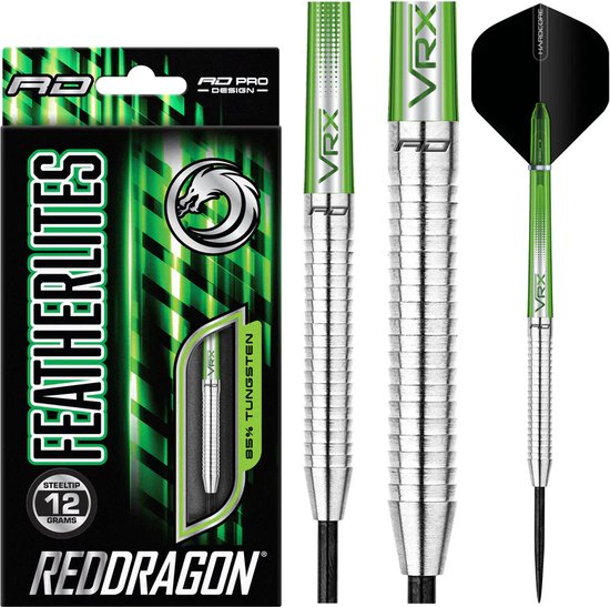 RED DRAGON - Featherlite 2: Steeltip Tungsten Dartpijlen Professioneel ...