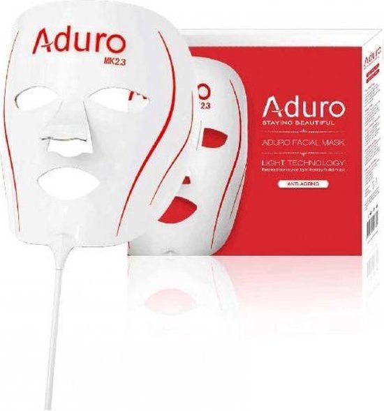 Aduro Single RED LED Gezichtsmasker | bol.com