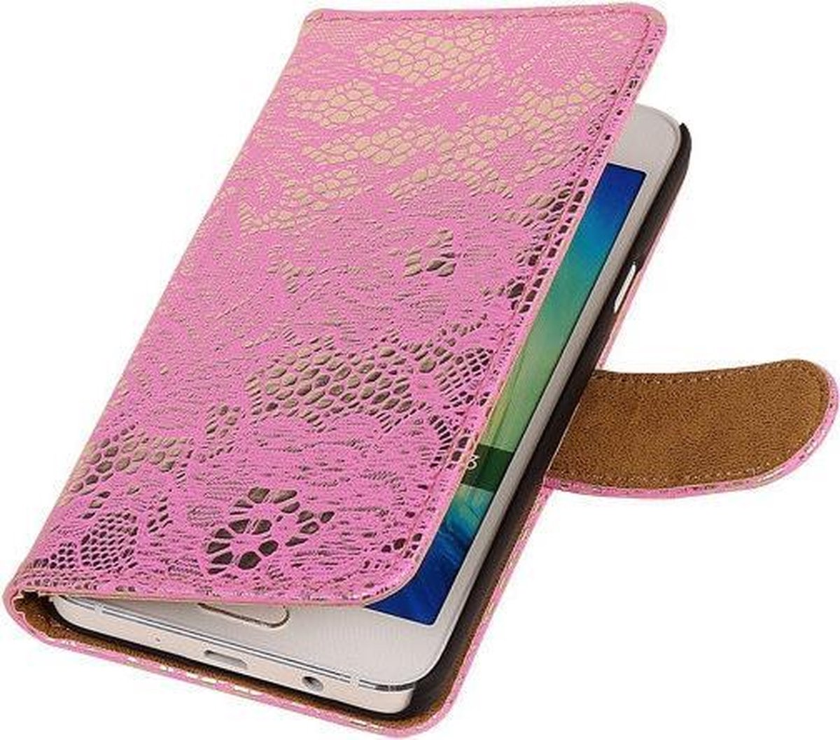 Lace Pink Samsung Galaxy A3 Book Wallet Case Cover Hoesje Bol lace-pink-samsung-galaxy-a3-book-wallet-case-cover-hoesje-bol