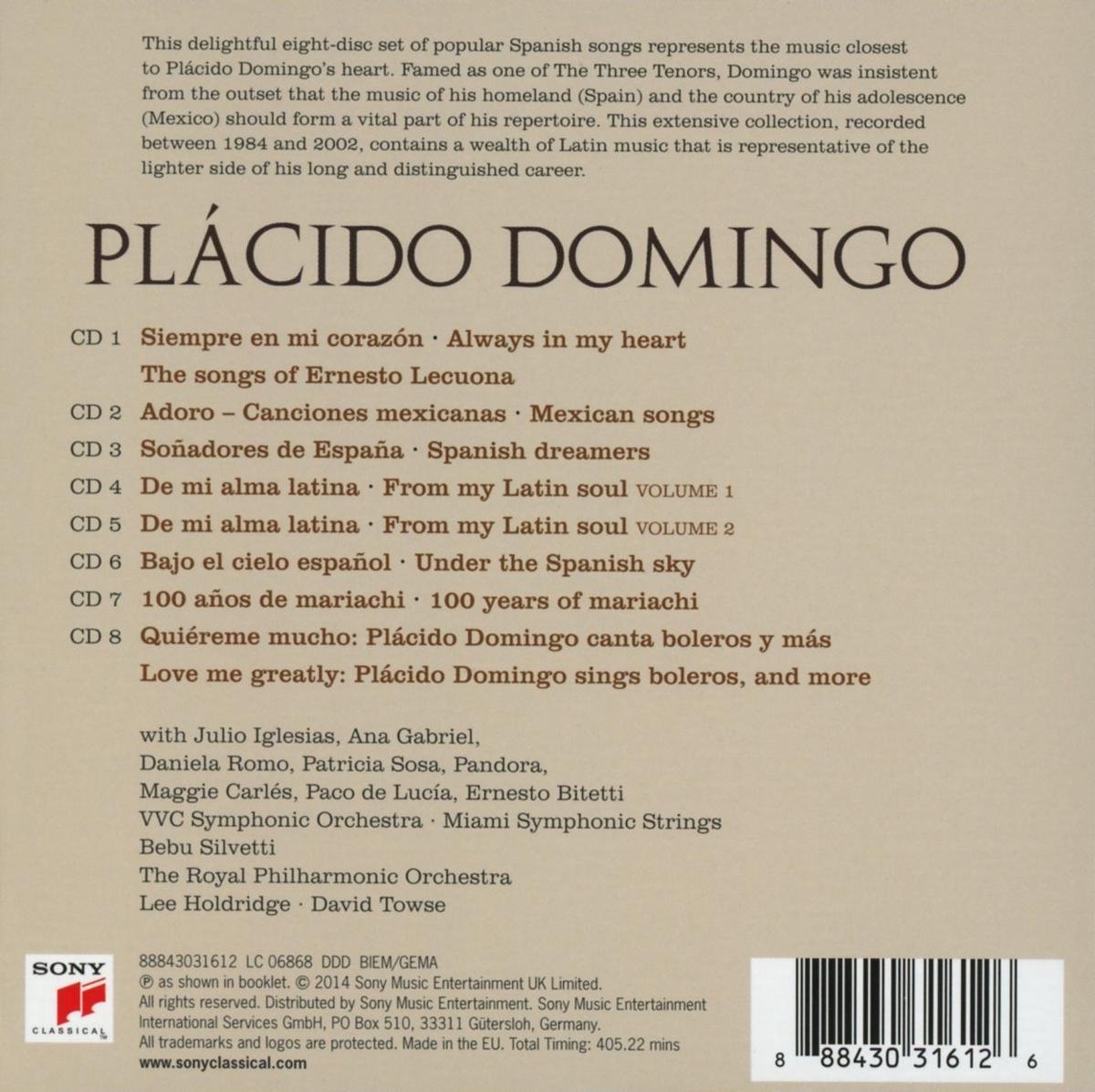 Latin Album Collection, Placido Domingo | CD (album) | Muziek | bol.com