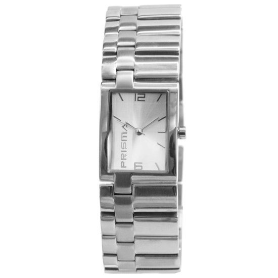 Prisma Classic Dames horloge P1101 - Staal | bol