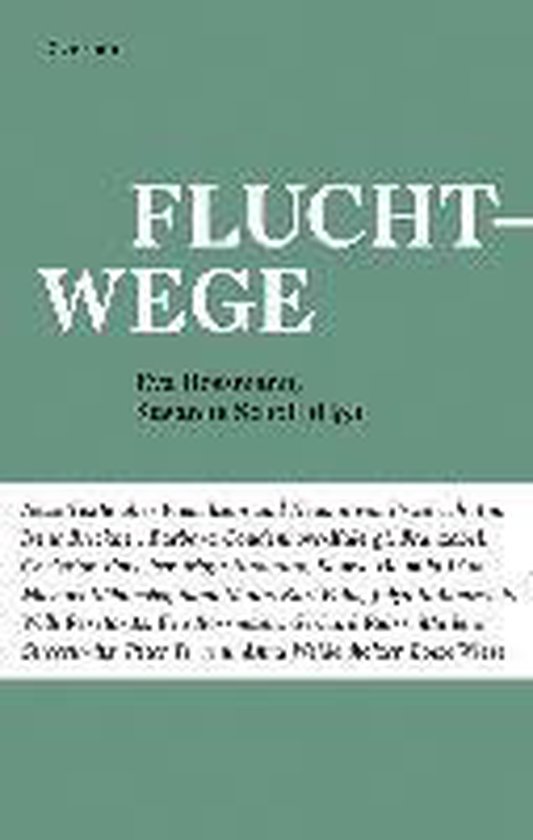 Fluchtwege | 9783707605921 | Boeken | bol