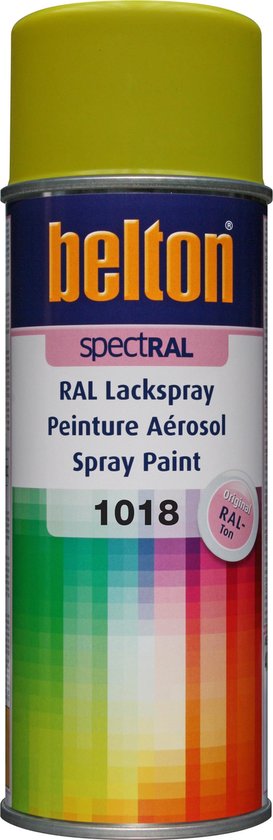 Spuitbus RAL 1018 Zinkgelb 400ml | bol
