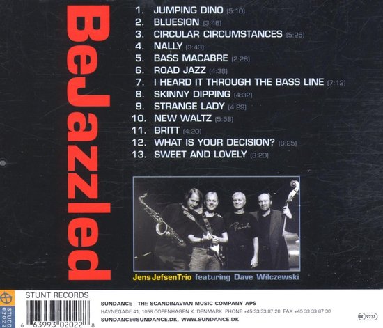 Bejazzled, Jens Jefsen Trio | CD (album) | Muziek | bol