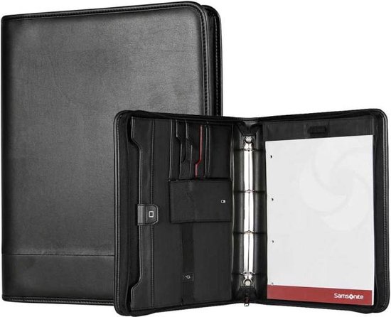 Samsonite Schrijfmap - Stationery Pro-DLX 4 Zip Folder A4 + Binder ...