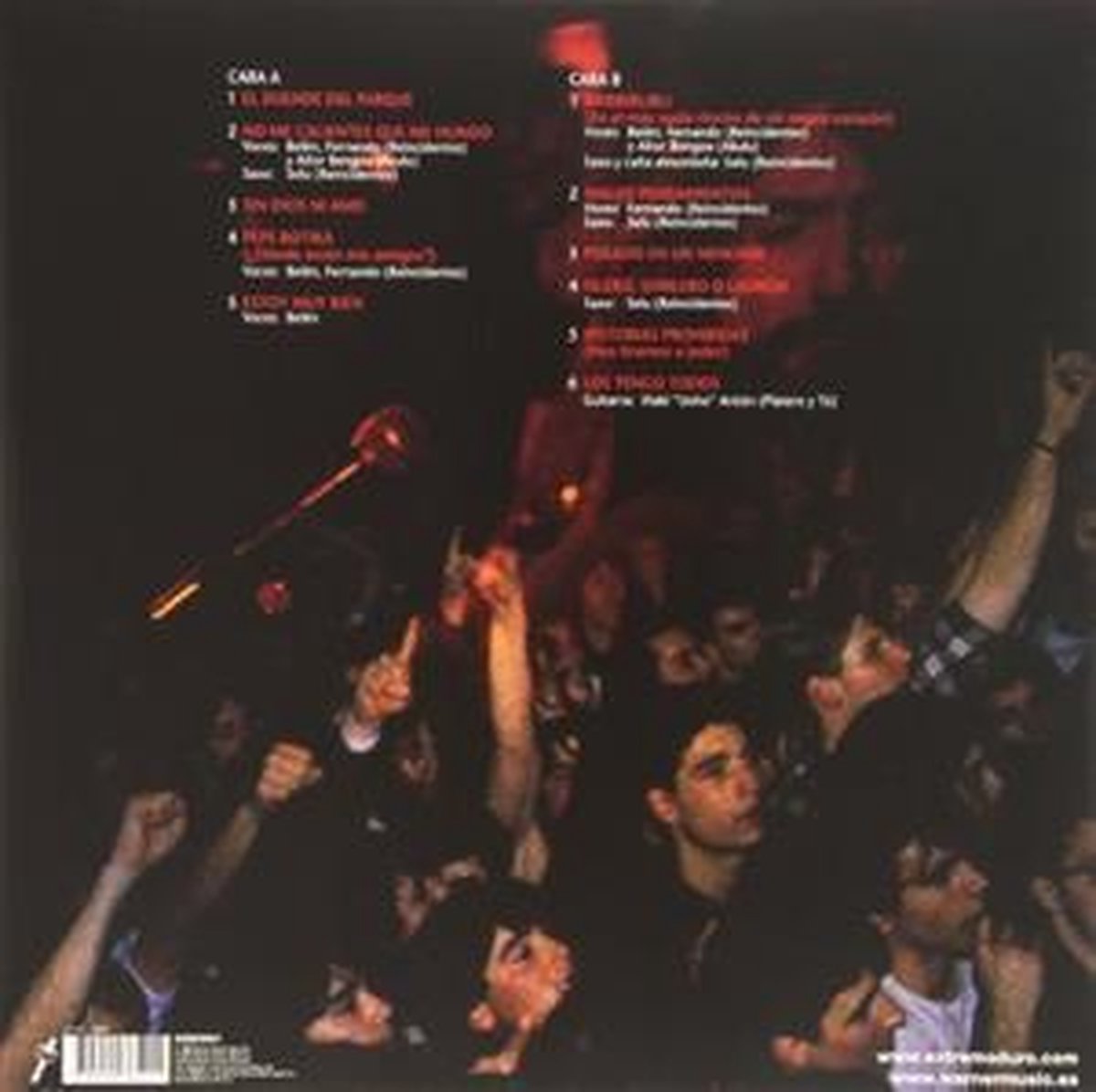 Extremoduro - Donde Estan Mis Amigos, Extremoduro | LP (album) | Muziek ...