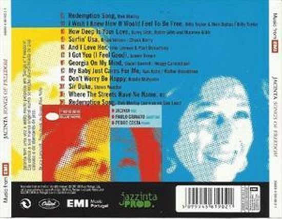 Jacinta - Songs Of Freedom: Exitos Dos Anos 60 &70, Jacinta | CD (album ...