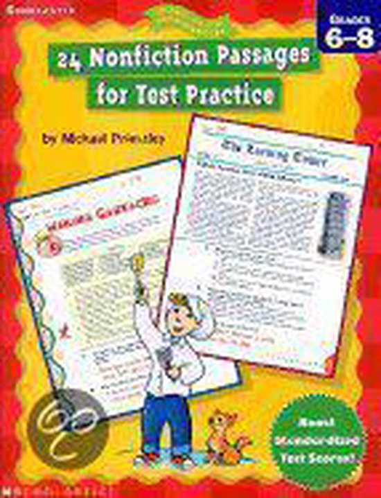 24 Nonfiction Passages for Test Practice, Michael Priestley ...