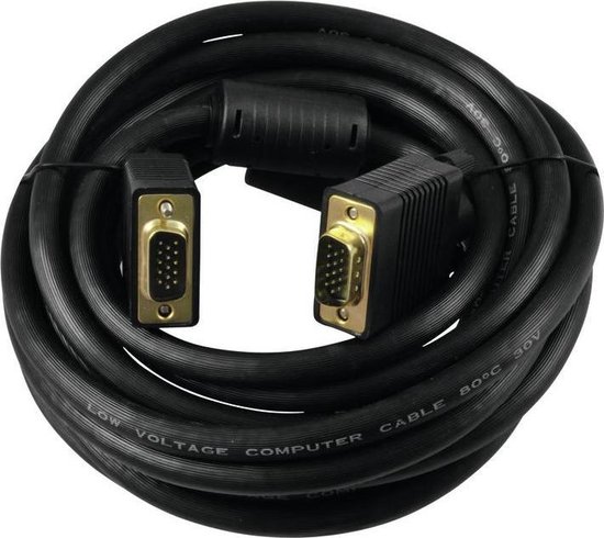 SOMMER CABLE SUB-D cable 5m bk | bol