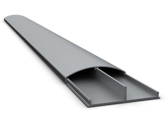 Multibrackets - Aluminium kabelgoot 75x1100mm Super Slim - Universal ...