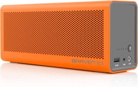 Braven 805 - Orange/Gray | bol.com