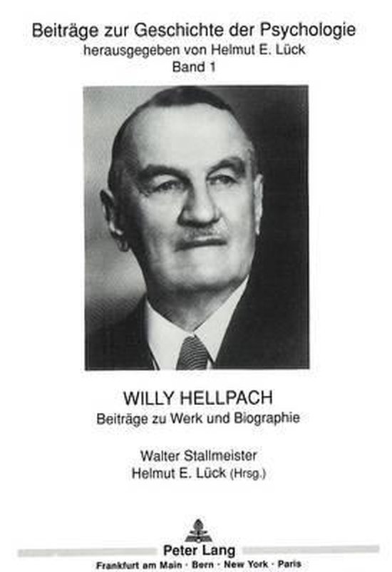 Willy Hellpach | 9783631420218 | Boeken | bol