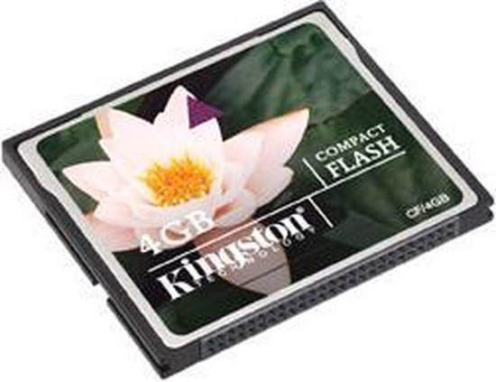 Kingston CompactFlash Card 4GB | bol