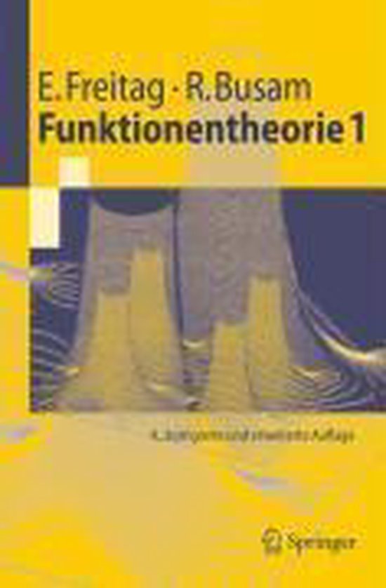 Funktionentheorie 1, Eberhard Freitag | 9783540317647 | Boeken | bol.com