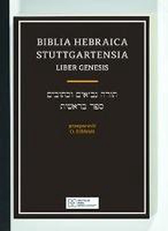 Biblia Hebraica Stuttgartensia / Liber Genesis | 9783438076113 | Boeken ...
