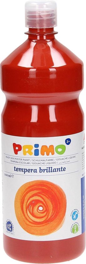 Primo Tempera Plakkaatverf 1000 Ml Siena | bol
