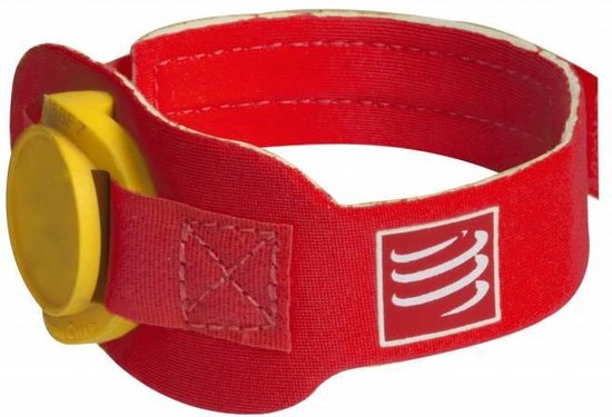 Compressport Timing Chip Strap - RED - Uniq Size | bol.com