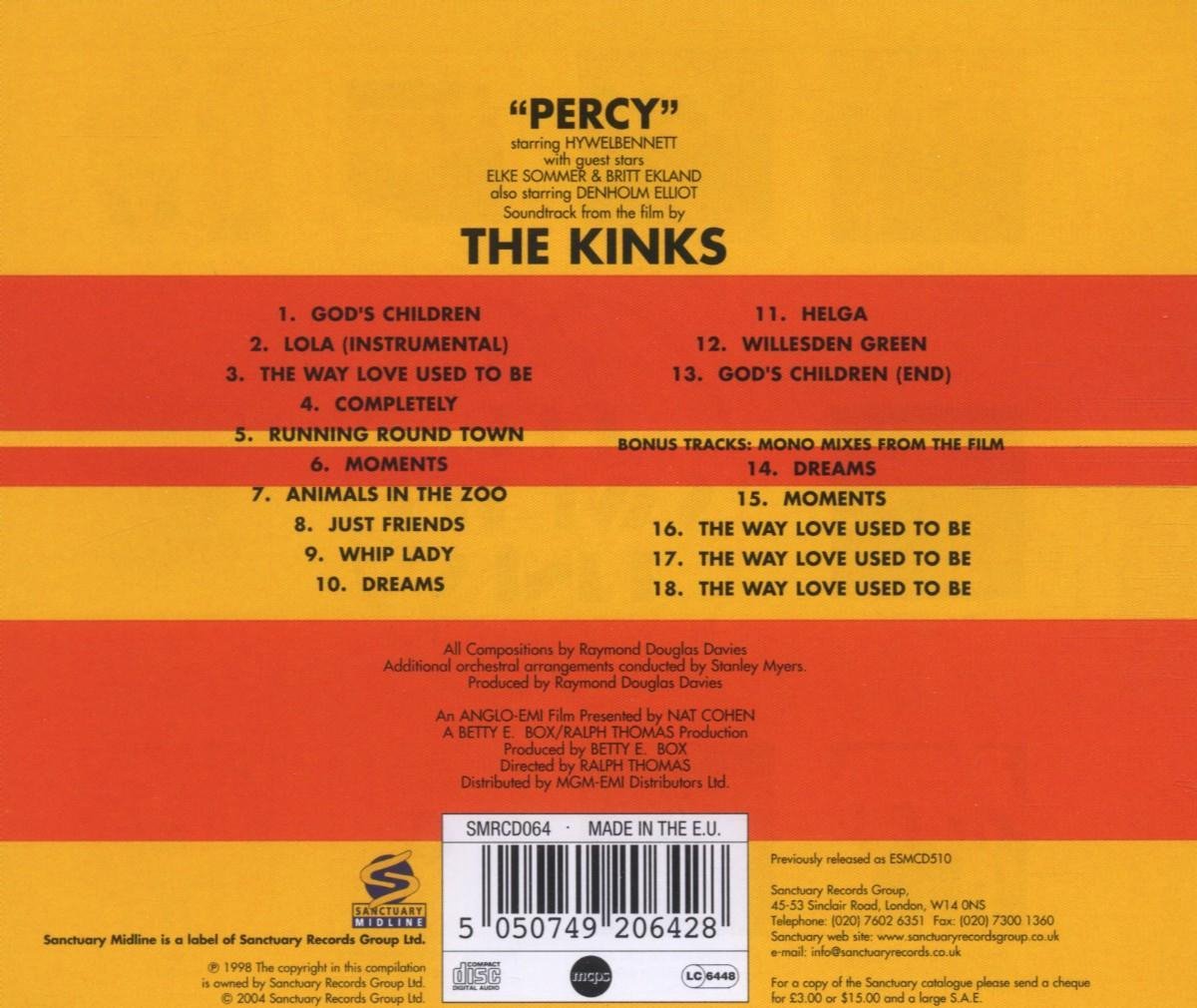 Percy, The Kinks | CD (album) | Muziek | bol