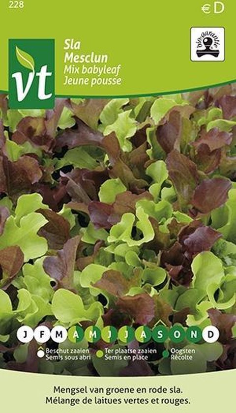 Sla Mix Babyleaf Bio | bol