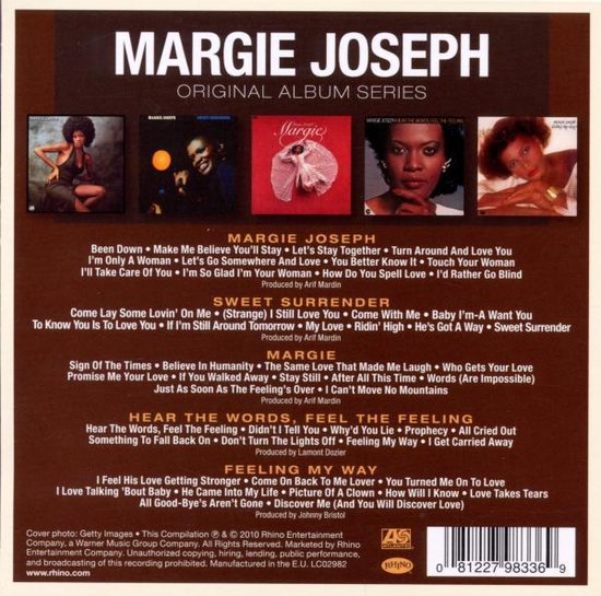 Margie Joseph - Original Album Series, Original Album Series | CD ...