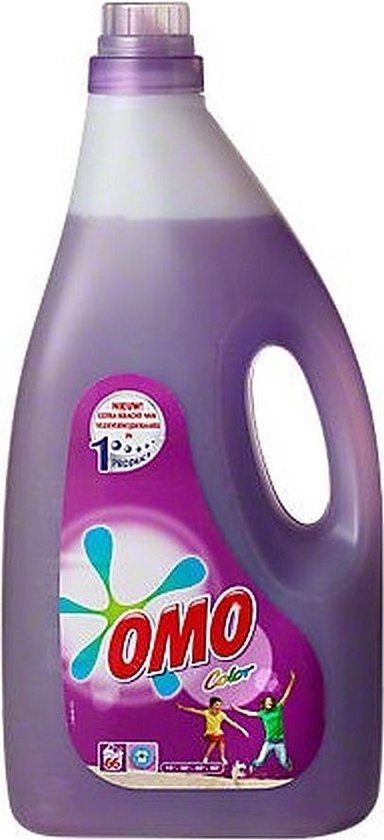 Omo Color Wasmiddel 4 liter | bol