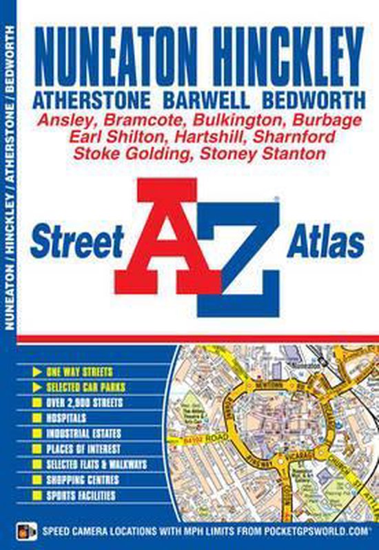 Nuneaton Street Atlas, Geographers' A-Z Map Company | 9781843487791 ...