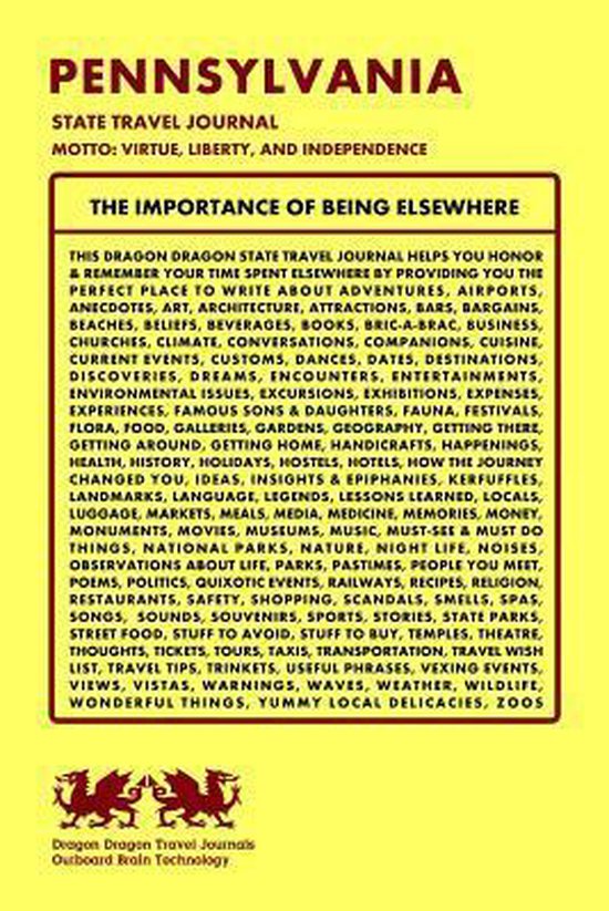 Pennsylvania State Travel Journal, Motto | bol