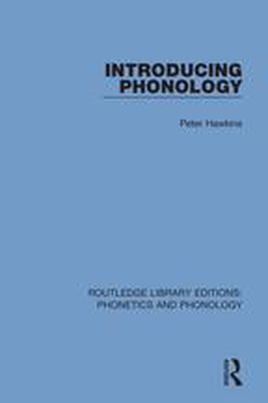 Routledge Library Editions: Phonetics and Phonology - Introducing ...