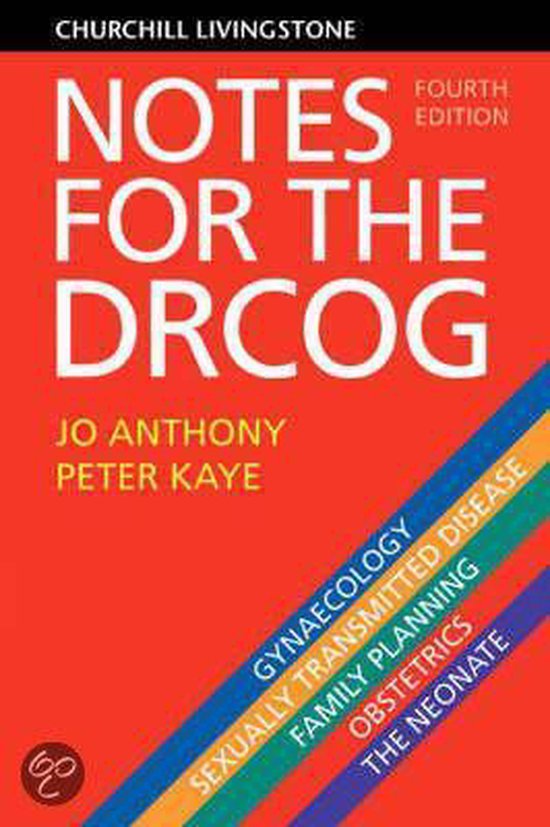 Notes for the DRCOG, Jo Anthony | 9780443064180 | Boeken | bol.com