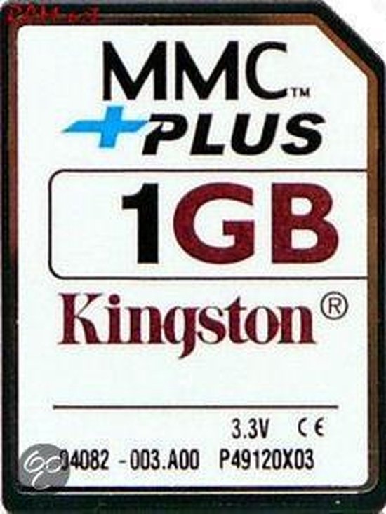 Kingston MMC card plus 1 GB | bol
