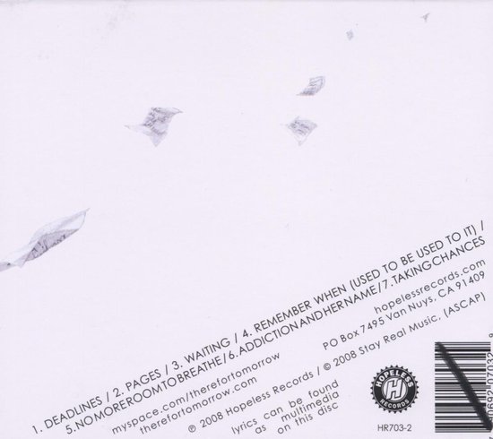 There For Tomorrow, There for Tomorrow | Muziek | bol