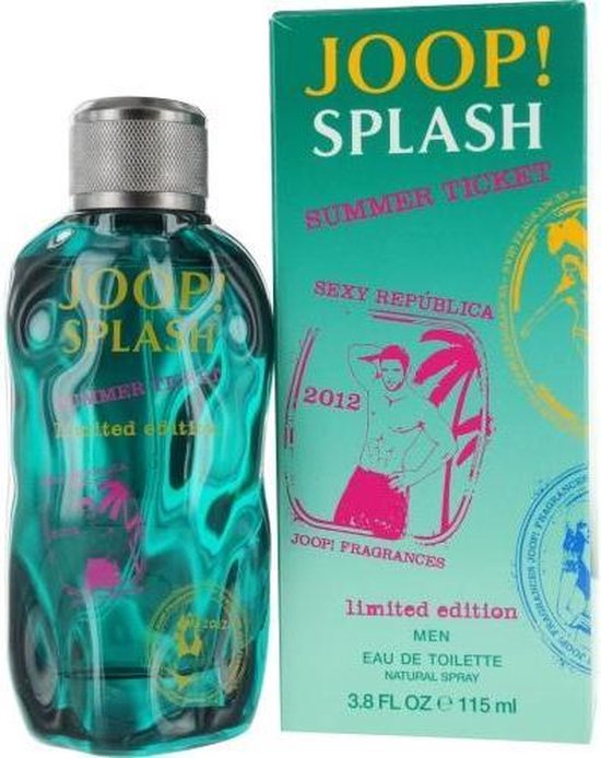 Joop! Splash Summer Ticket By Joop! Edt Spray 115 ml (limited Edition ...