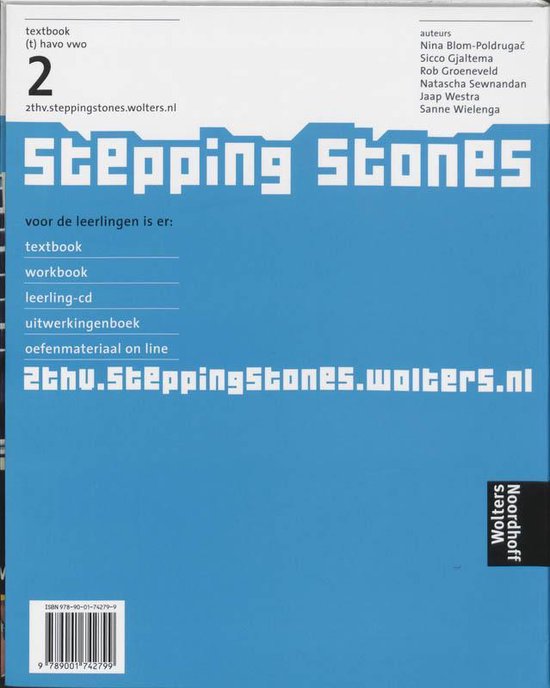 Stepping stones 2 / (t) havo vwo / deel Textbook | 9789001742799 ... Stepping stones 2 / (t) havo vwo / deel Textbook | 9789001742799 ...