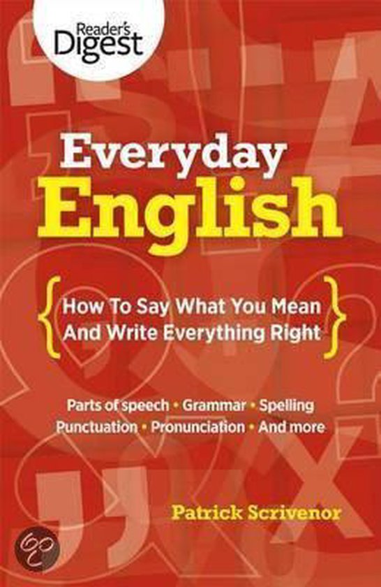 Everyday English, Patrick Scrivenor | 9781606524824 | Boeken | bol.com