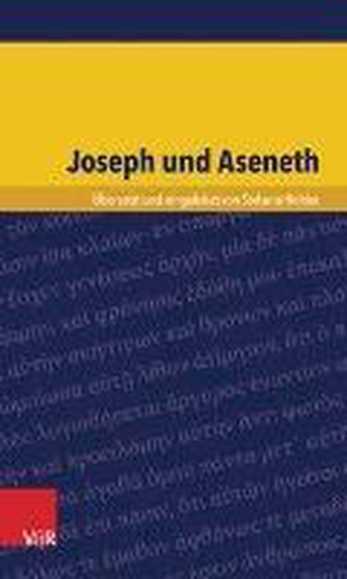 Joseph Und Aseneth | 9783525534670 | Boeken | bol.com