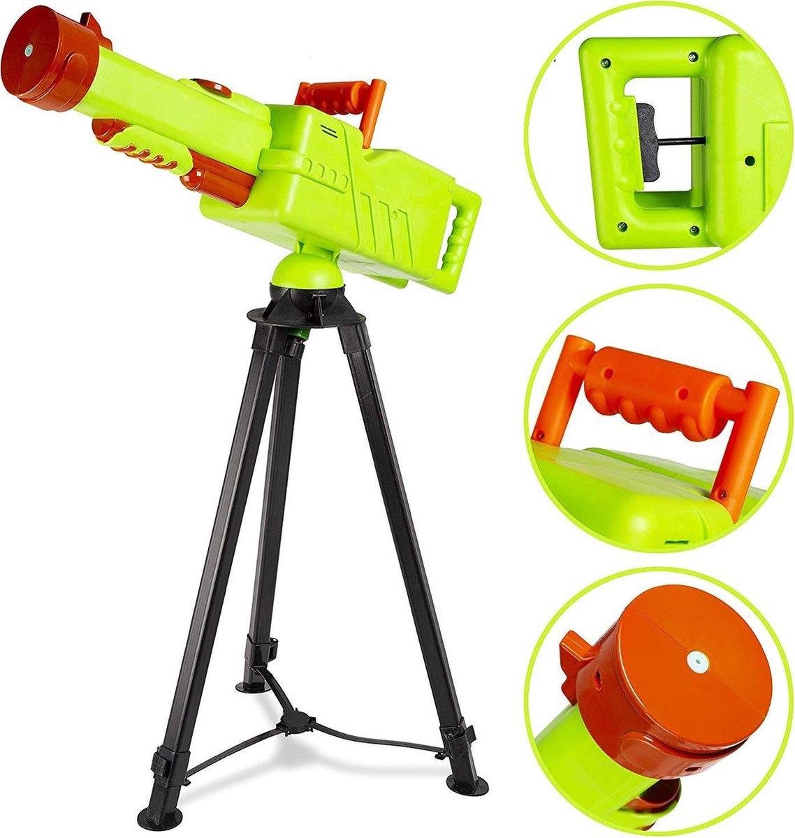 Waterkanon XL - Waterpistool minigun - met standaard | bol.com