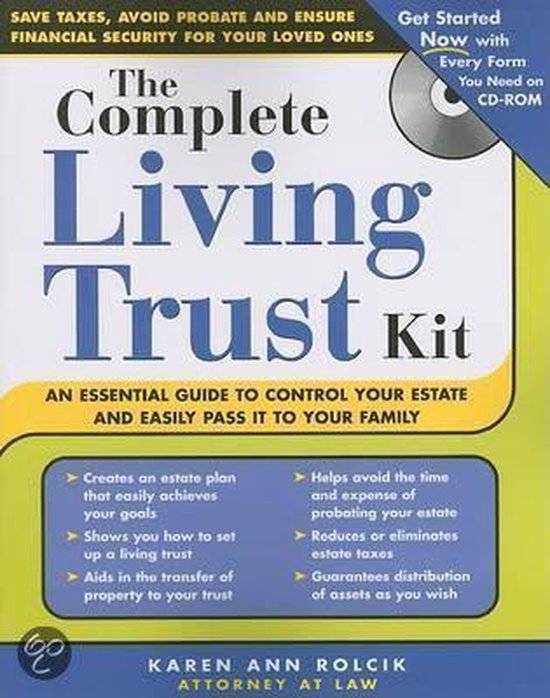 The Complete Living Trust Kit | 9781572485891 | Karen Ann Rolcik ...
