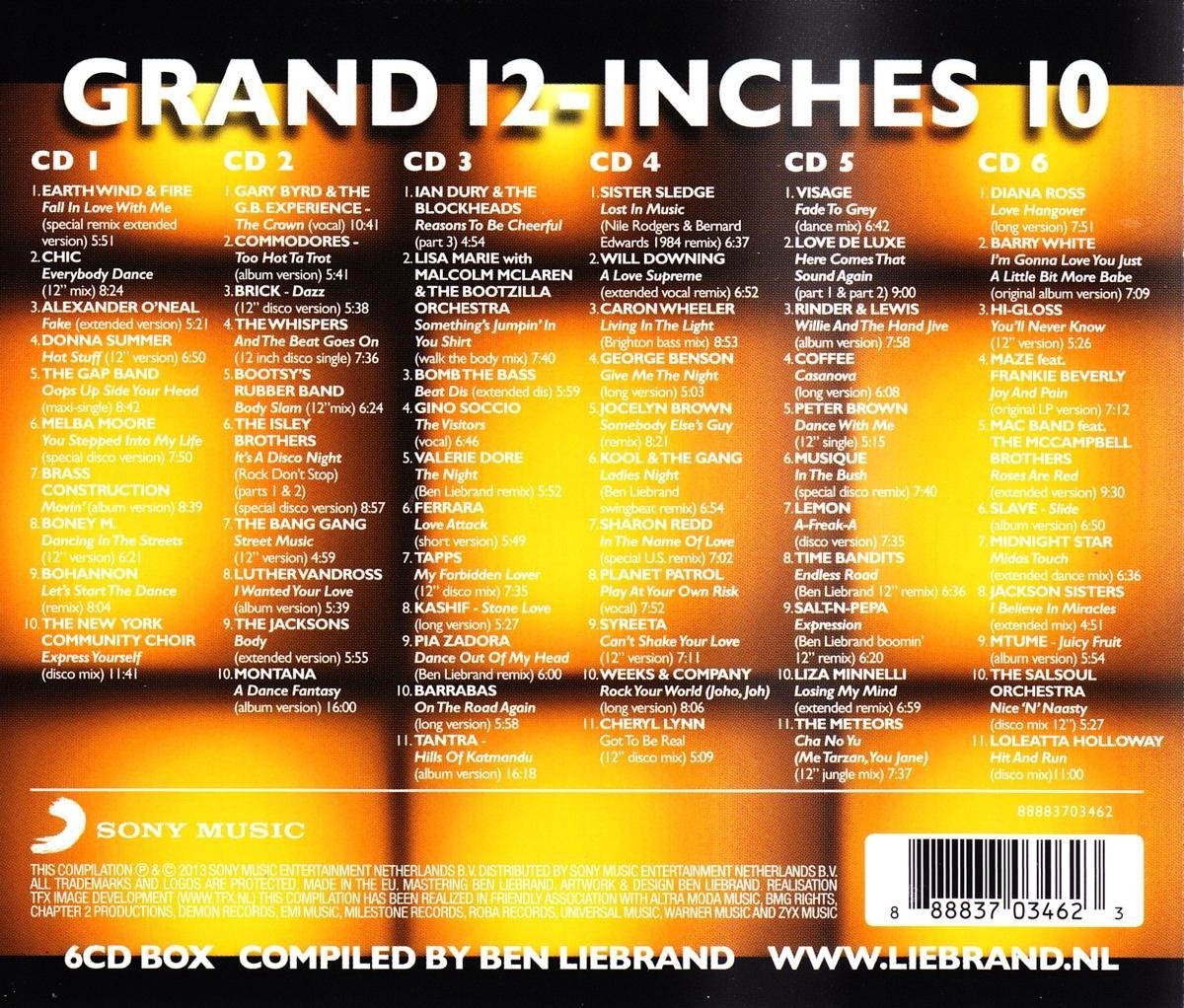 Grand 12 Inches 10, Various | Muziek | bol
