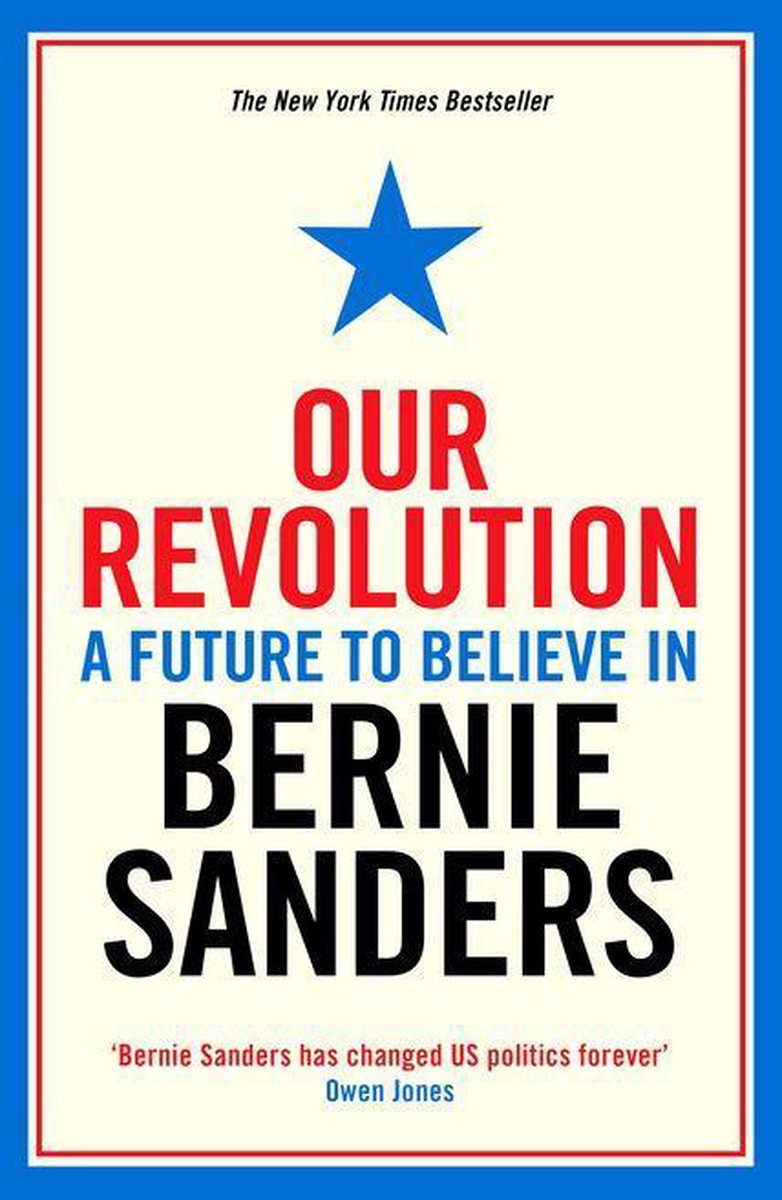 Boeken zoals 'Our Revolution' van Senator Bernie Sanders, Zoekeenboek.nl