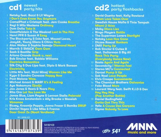 MNM Party 2019 - Volume 1, various artists | CD (album) | Muziek | bol