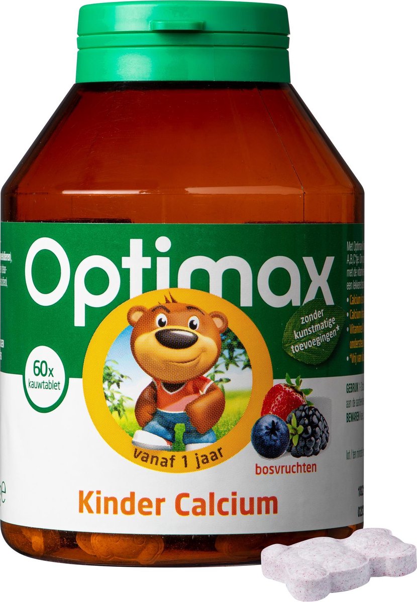 Optimax Kinder Calcium | bol.com