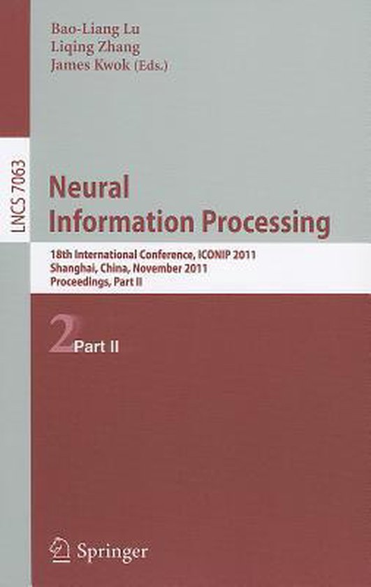 Neural Information Processing | 9783642249570 | Boeken | bol.com