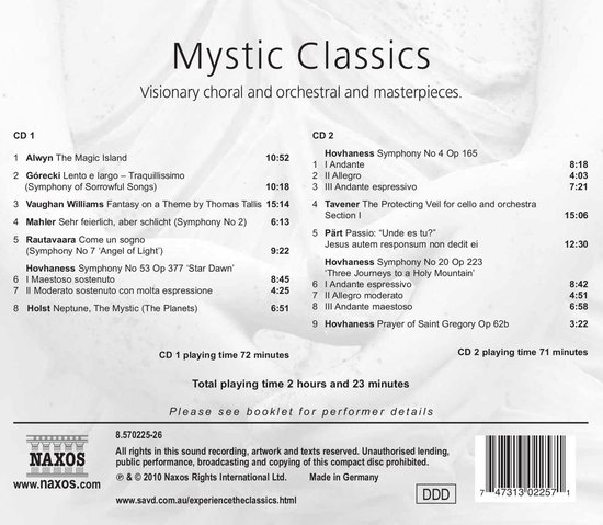 Various Artists - Mystic Classics (2 CD), various artists | Muziek | bol