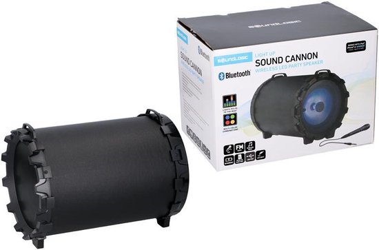 Soundlogic Draadloze Bluetooth Speaker - Handgreep - Zwart - 15 Watt | bol