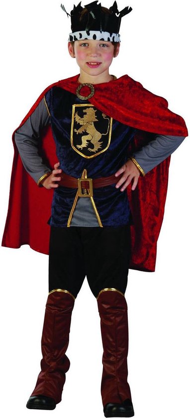 Middeleeuwse koning outfit voor jongens - Kinderkostuums - 122/134 ...