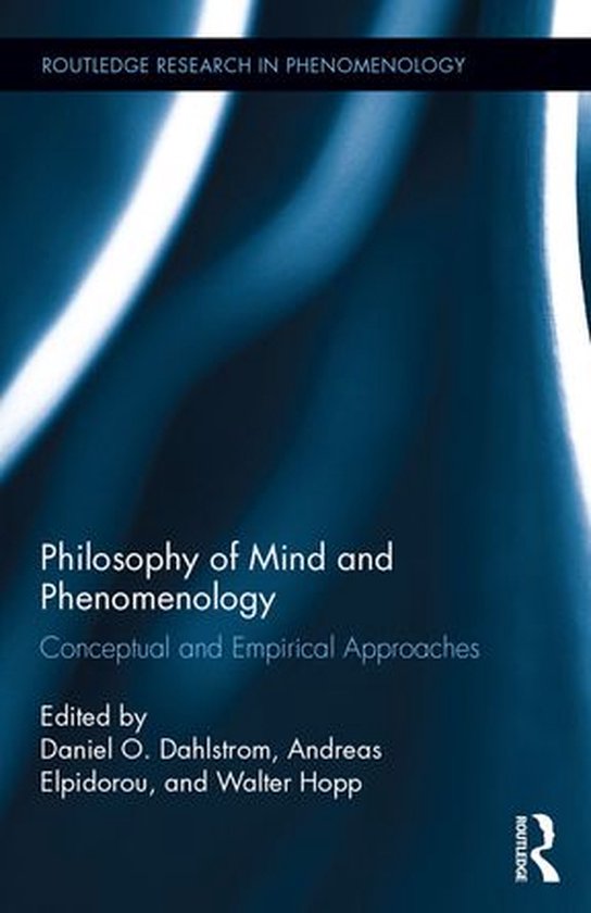 Routledge Research in Phenomenology - Philosophy of Mind and Phenomenology (ebook),... | bol