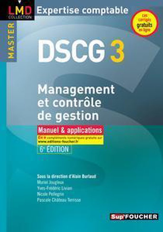 DSCG 3 Management et contrôle de gestion Manuel et applications 6e édition (ebook),... | bol.com