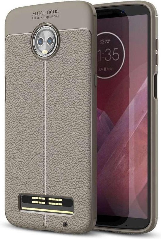 Just in Case Motorola Moto Z3 Play Back Cover Soft TPU Grijs | bol.com